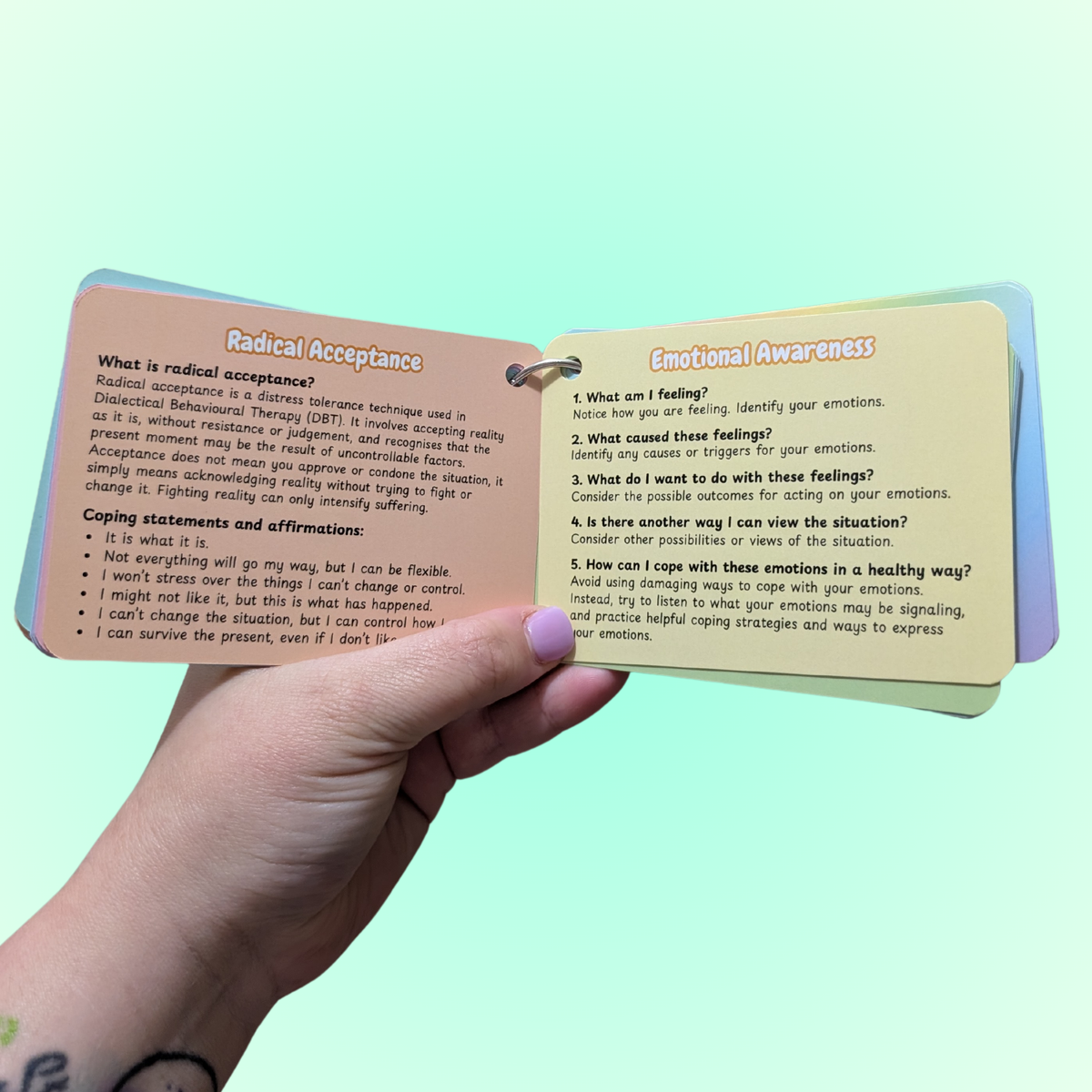 Coping Skill Cards – For Your Mind Boxes
