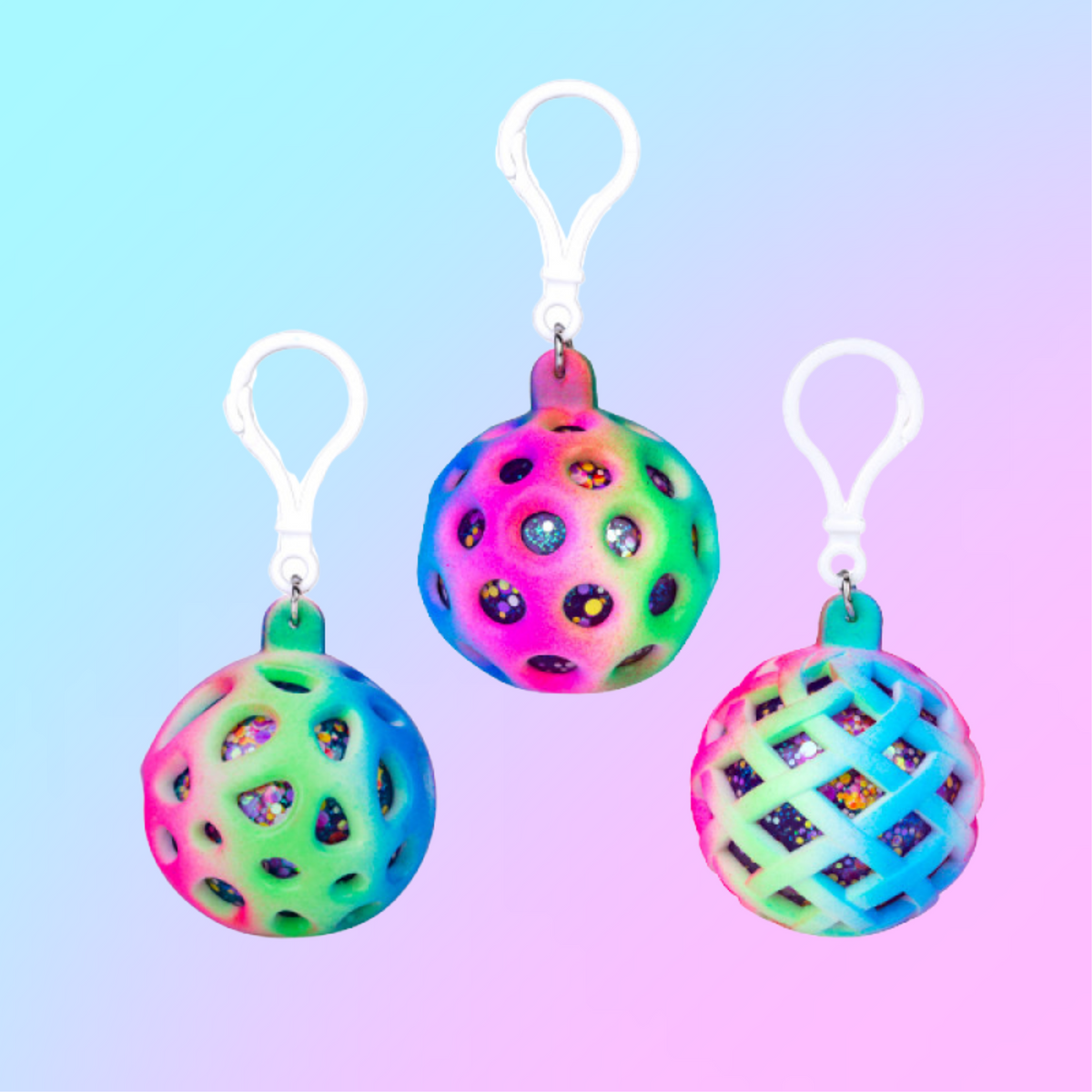 Glitter Ball Key Chain – For Your Mind Boxes