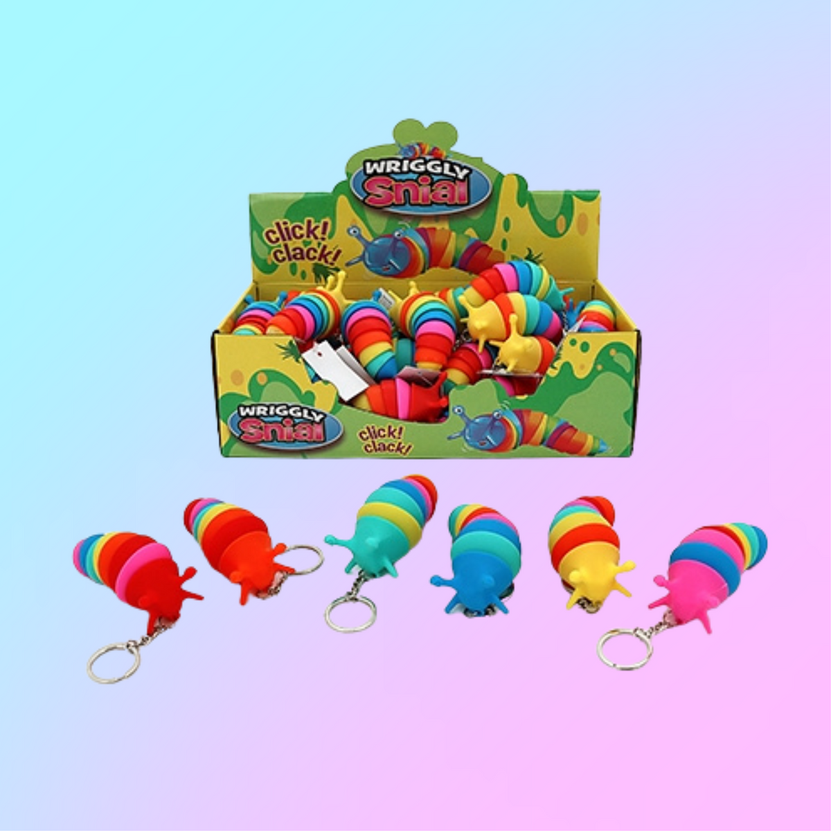 Wriggle Slug Key Chain – For Your Mind Boxes