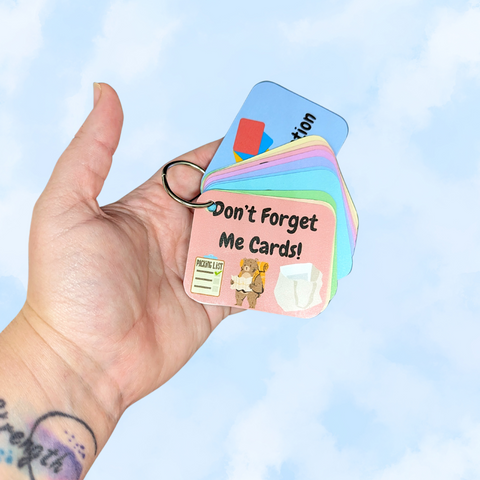 Don't Forget Me Cards – For Your Mind Boxes