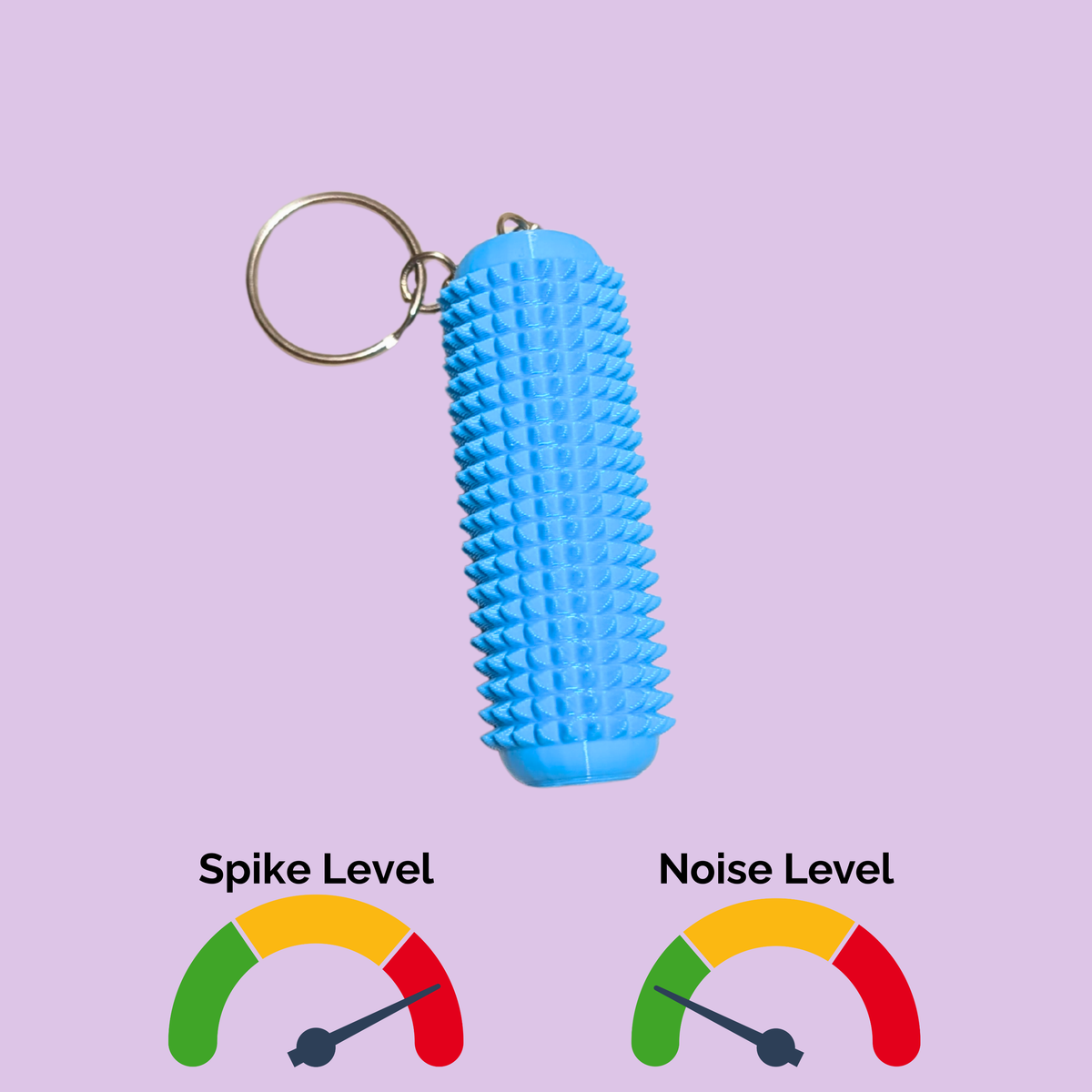 'Safe Ouch' Mini Spikey Keychain – For Your Mind Boxes