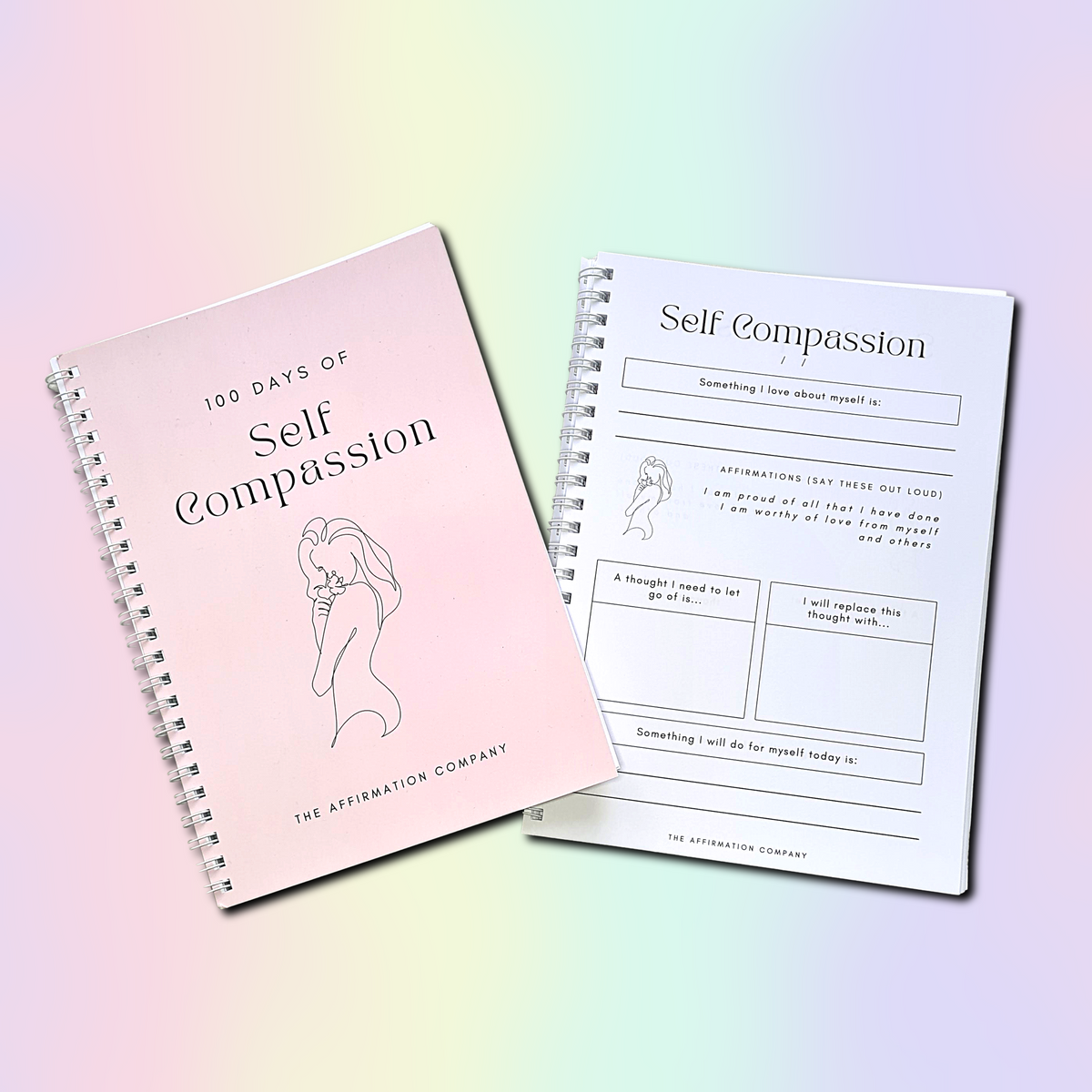 100 Days of Self Compassion Journal – For Your Mind Boxes
