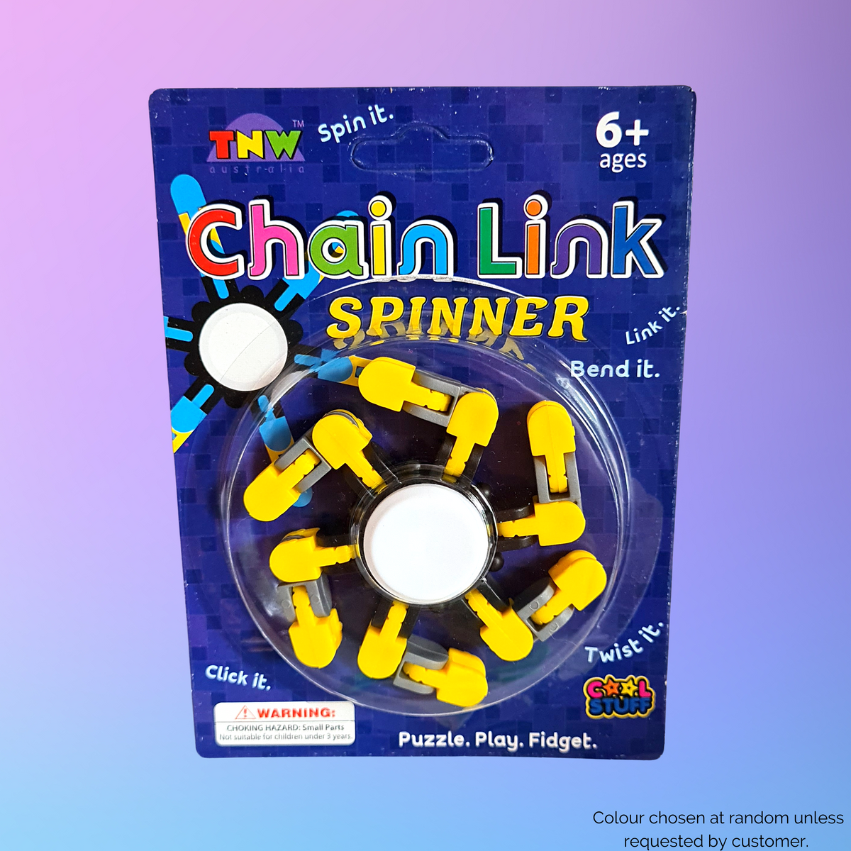 Chain Link Spinners - 6 Arms – For Your Mind Boxes