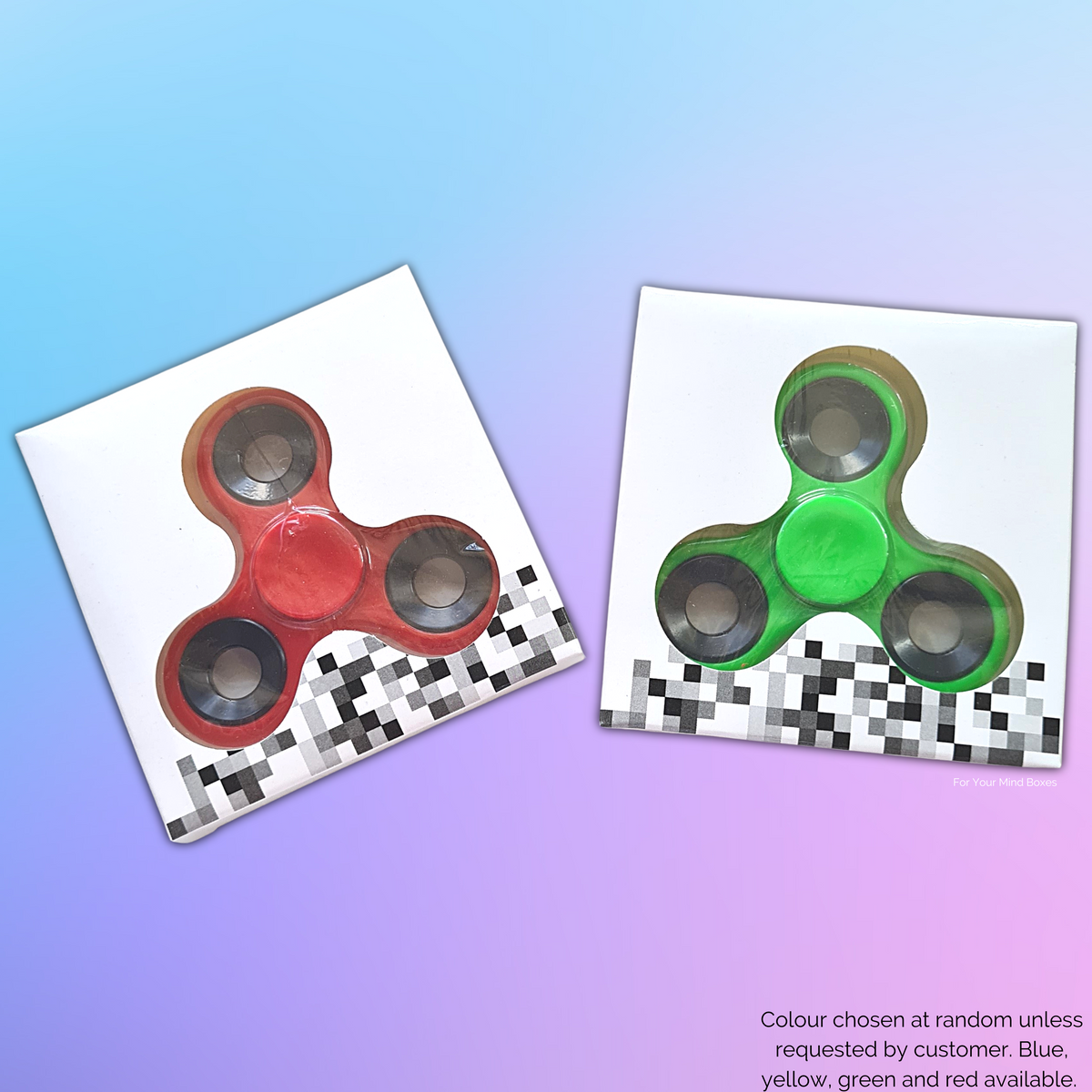 Fidget Spinner (Colour chosen at random) – For Your Mind Boxes